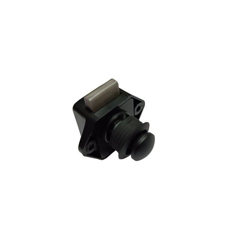 Cierre Mueble Häfele Push Lock Mini Negro Mate 20mm Pulsador Puerta Camper